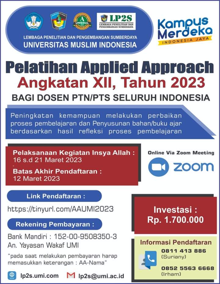 [UPDATE MARET] Daftar Pelatihan Pekerti-AA 2023